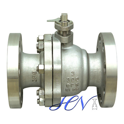 Manual SS CF8 Flanged Floating Ball Valve from China manufacturer - Hangna